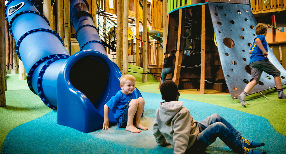 Tube slides for indoor use - LEDON Slides