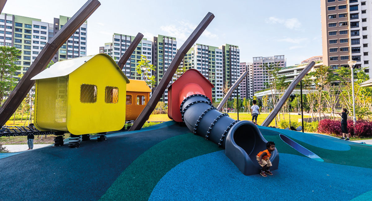 Buangkok Square Park - LEDON A/S